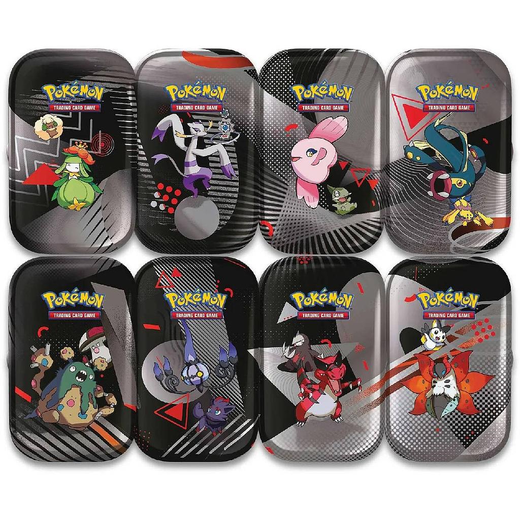 Mini Tin Unova | Black Bolt & White Flare | Pokémon TCG | Geekz