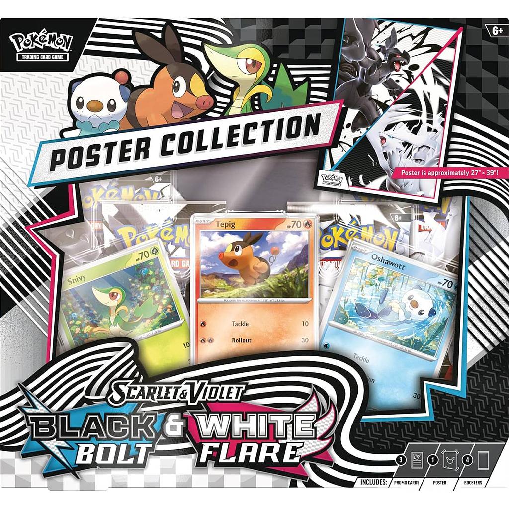 Poster Collection Unova | Black Bolt & White Flare | Pokémon TCG