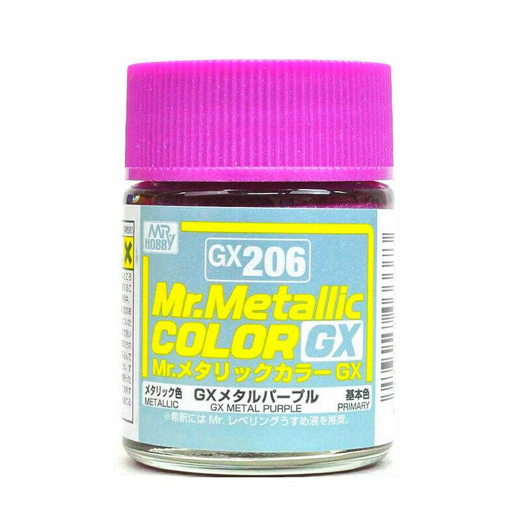 Pintura GX206 Mr. Color GX Metal Purple | Mr. Hobby