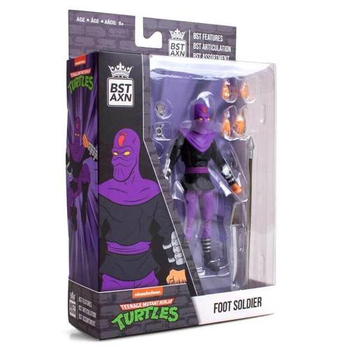 Figura de Acción BTS AXN TMNT Foot Soldier | The Loyal Subjects